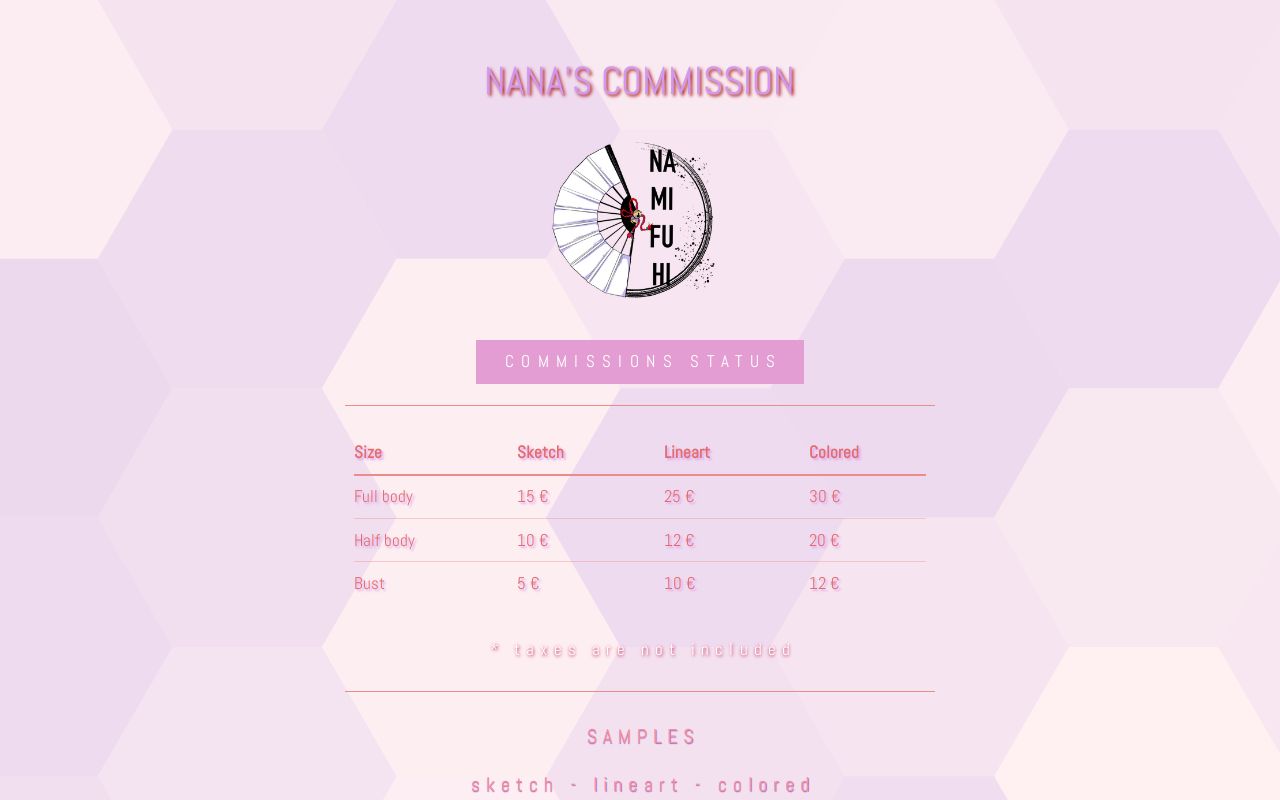 Nana commissions